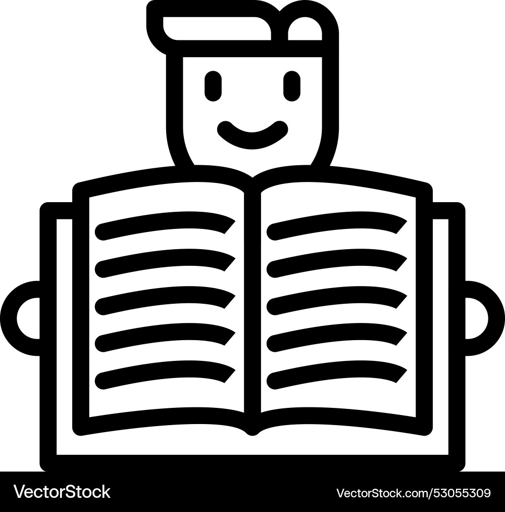 Study icon design Royalty Free Vector Image - VectorStock