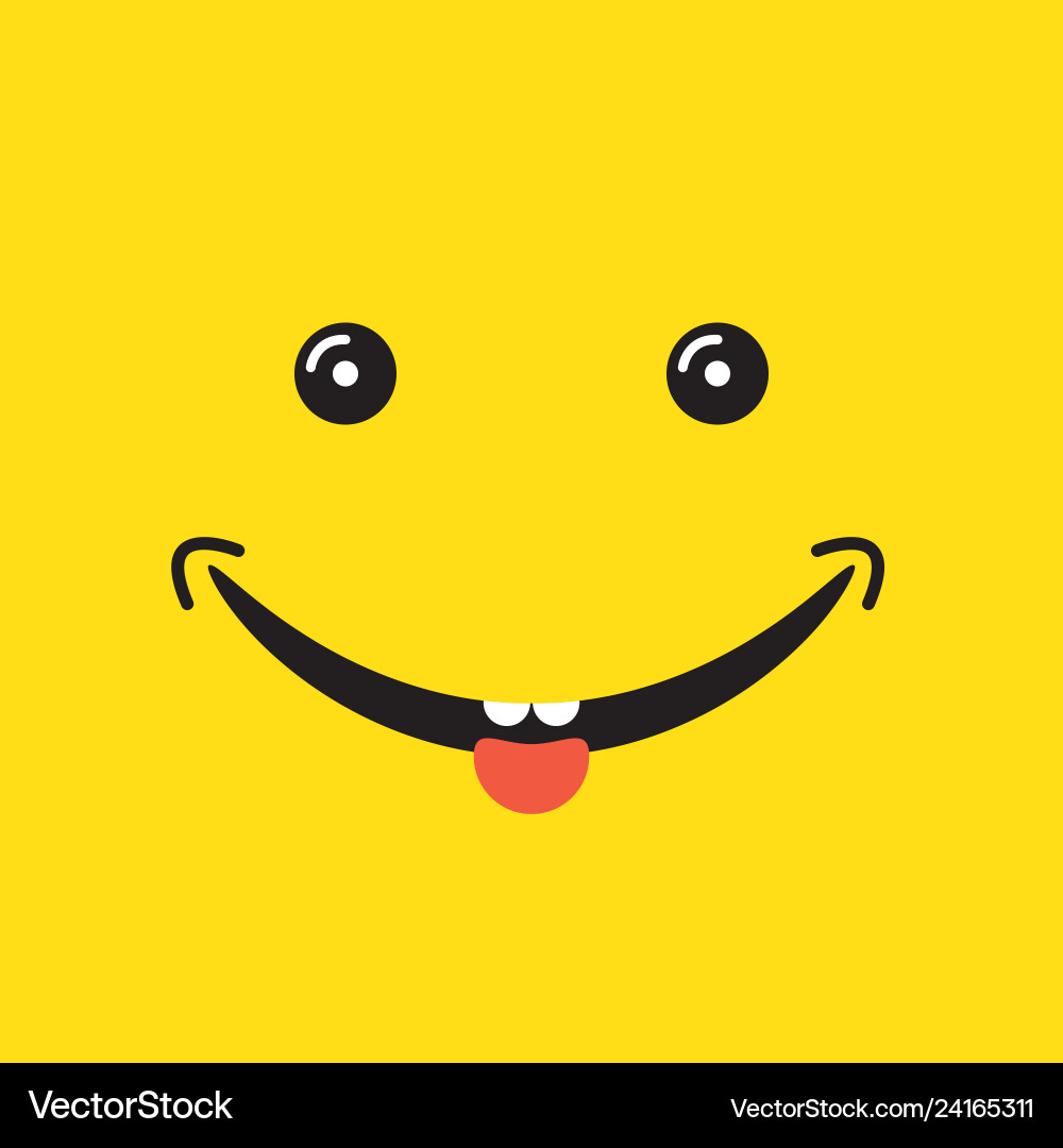 Smiley face Royalty Free Vector Image - VectorStock