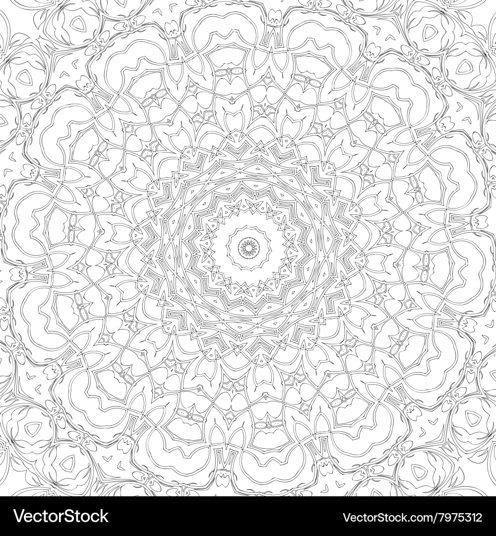 Adult colouring page 0202 Royalty Free Vector Image