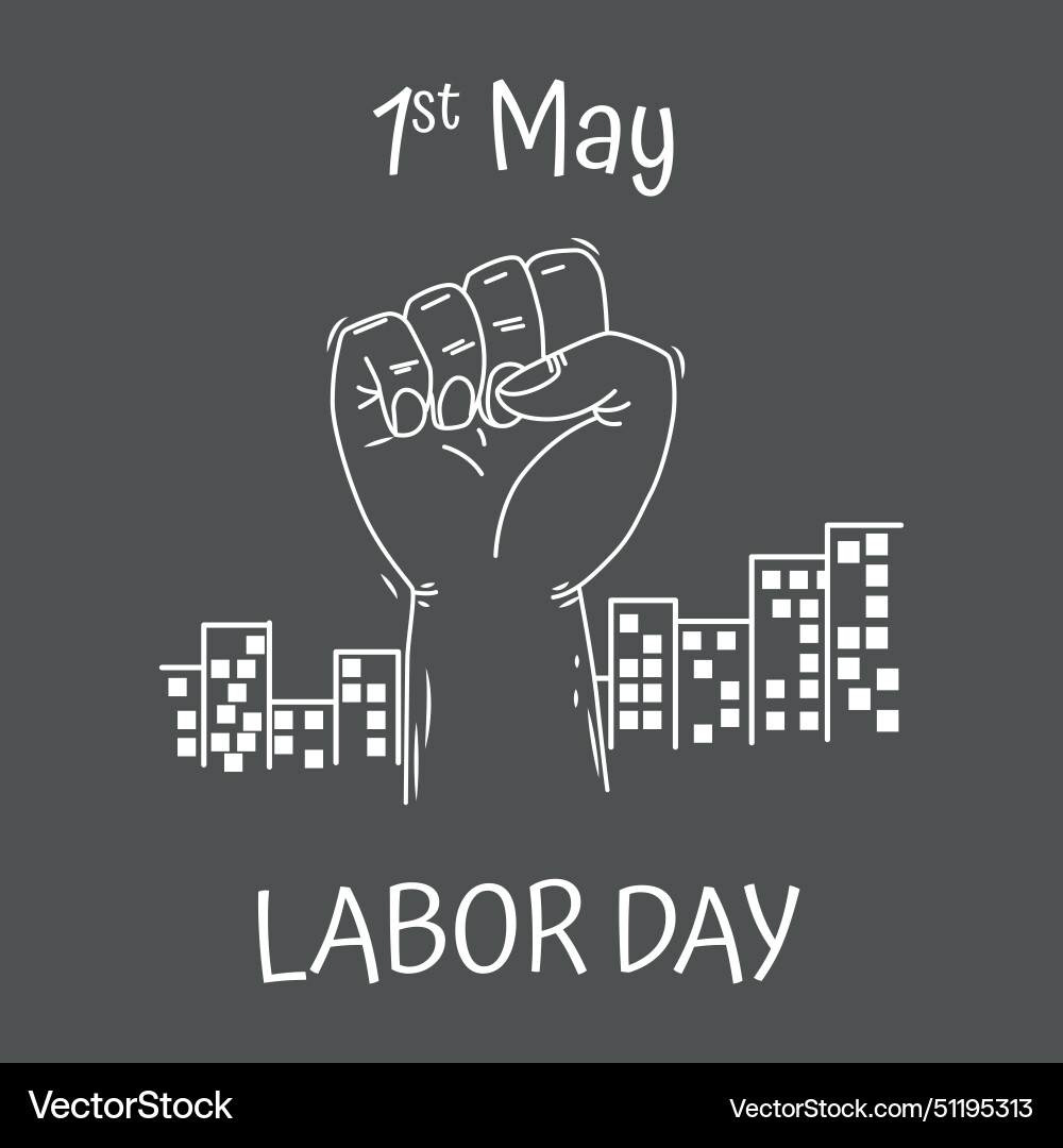 International labor day Royalty Free Vector Image