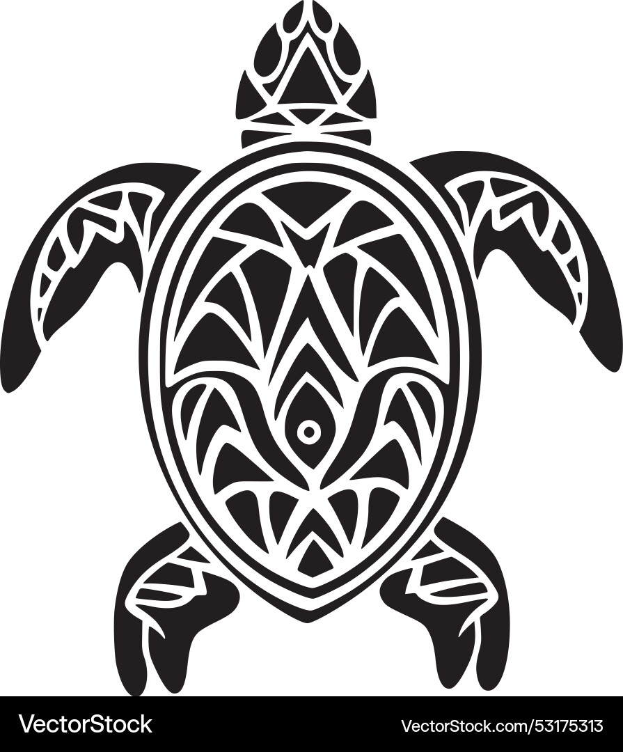Turtle - high quality logo - ideal for t-shirt Vector Image