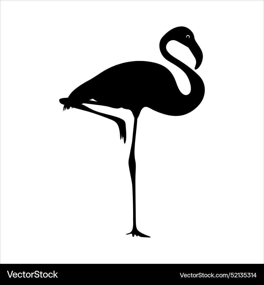 Pink flamingo icon Royalty Free Vector Image - VectorStock