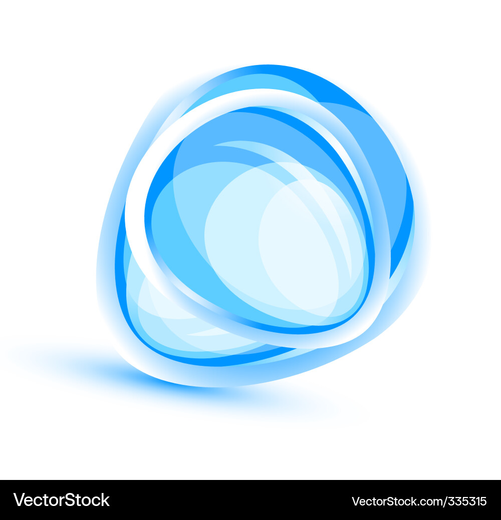 Aqua element background Royalty Free Vector Image