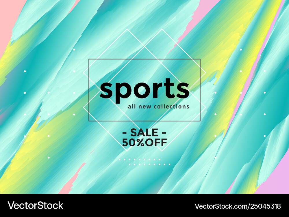 Abstract sports background Royalty Free Vector Image