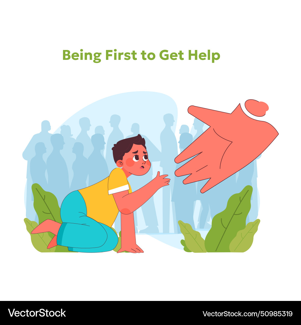 Child rights concept Royalty Free Vector Image