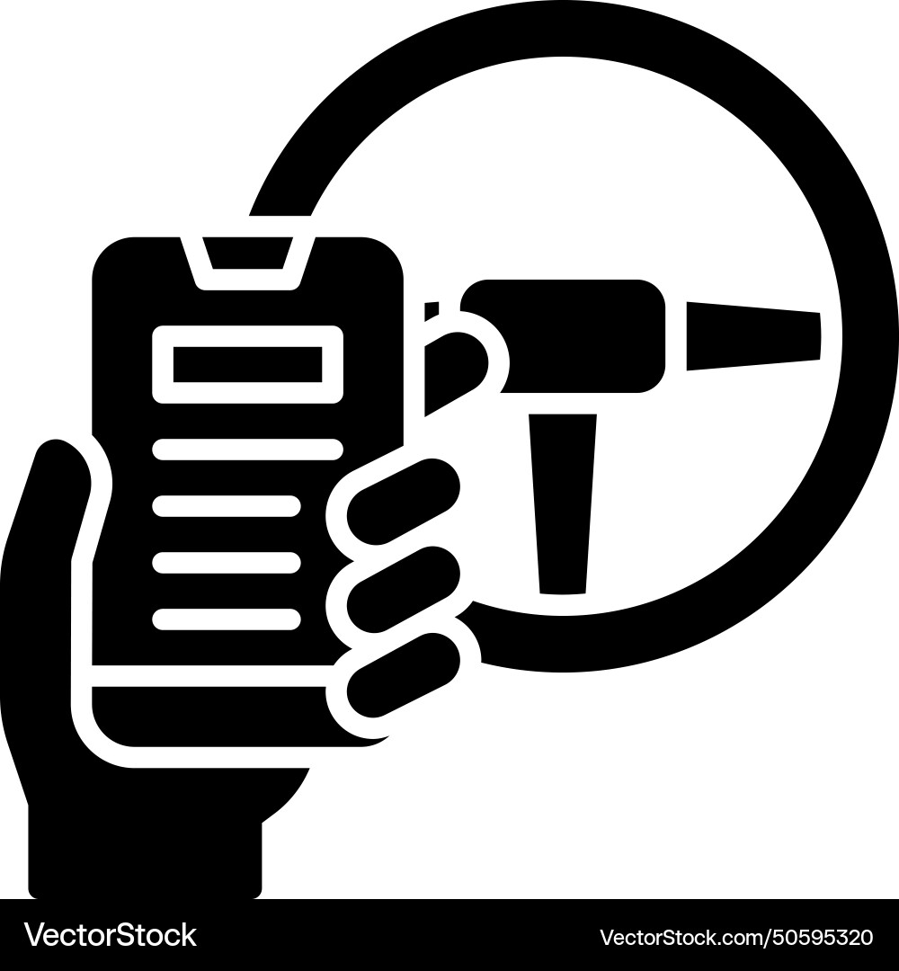 Wayfinding icon car accident and safety related Vector Image