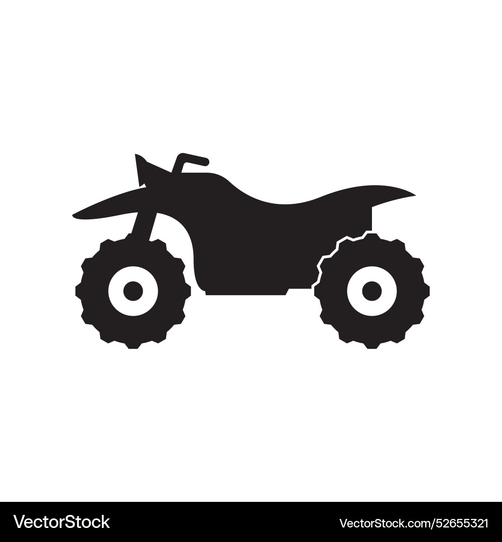 Atv vehicle icon Royalty Free Vector Image - VectorStock