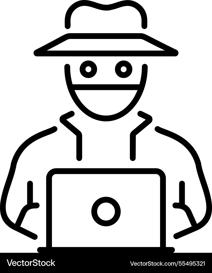 Hacker Royalty Free Vector Image - VectorStock