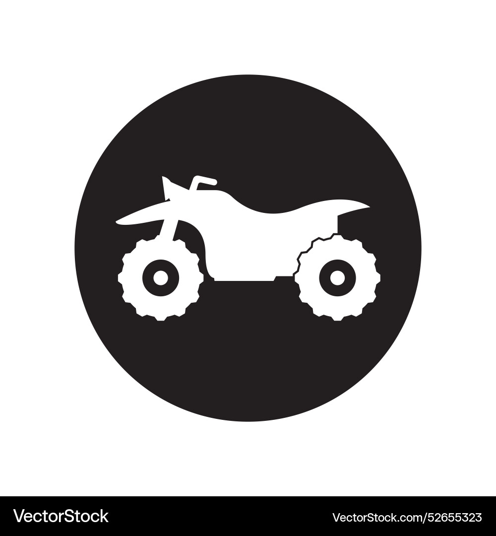 Atv vehicle icon Royalty Free Vector Image - VectorStock