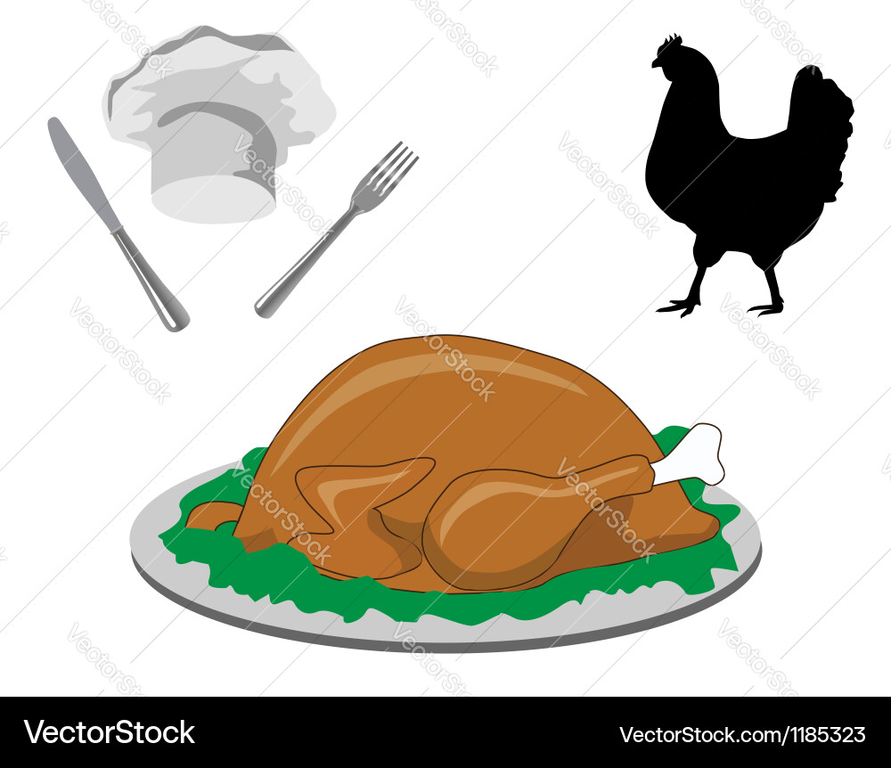 Chicken Royalty Free Vector Image - VectorStock