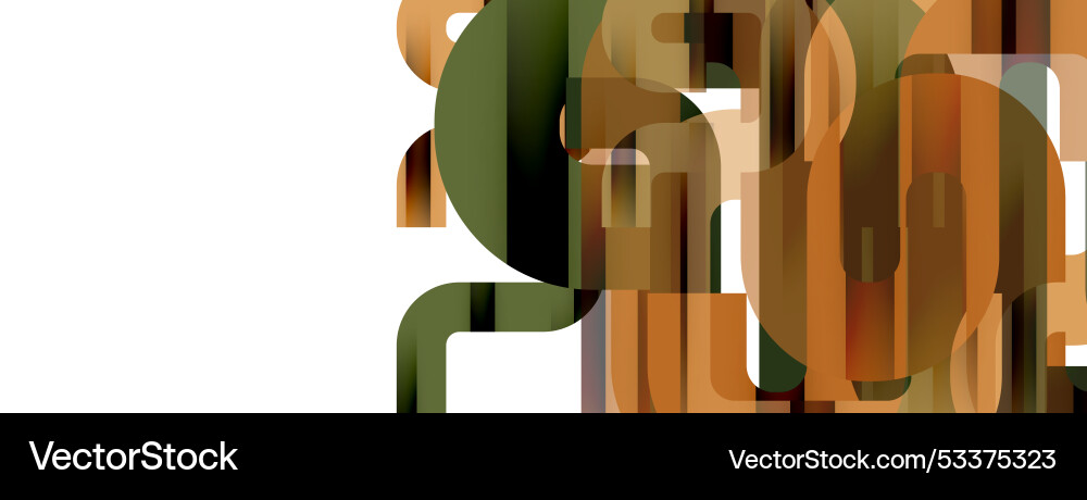 Lines abstract letter style design background Vector Image