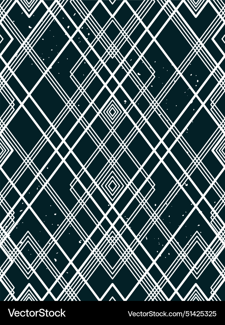 Geometric starry night seamless pattern Royalty Free Vector