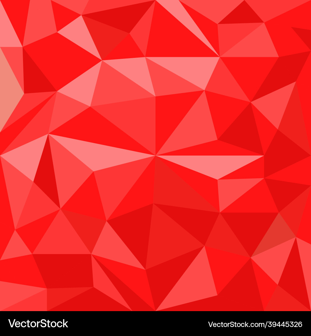 Abstract background of red triangles Royalty Free Vector