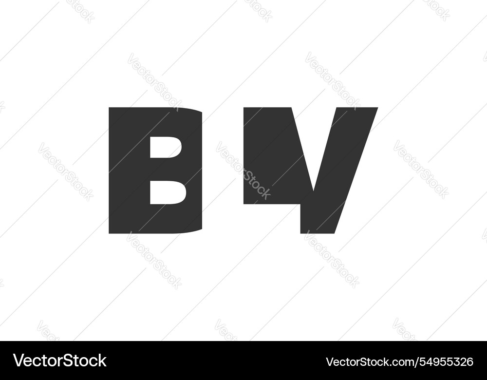 V and B Letters Logos Icon Vector Images (over 1,700)