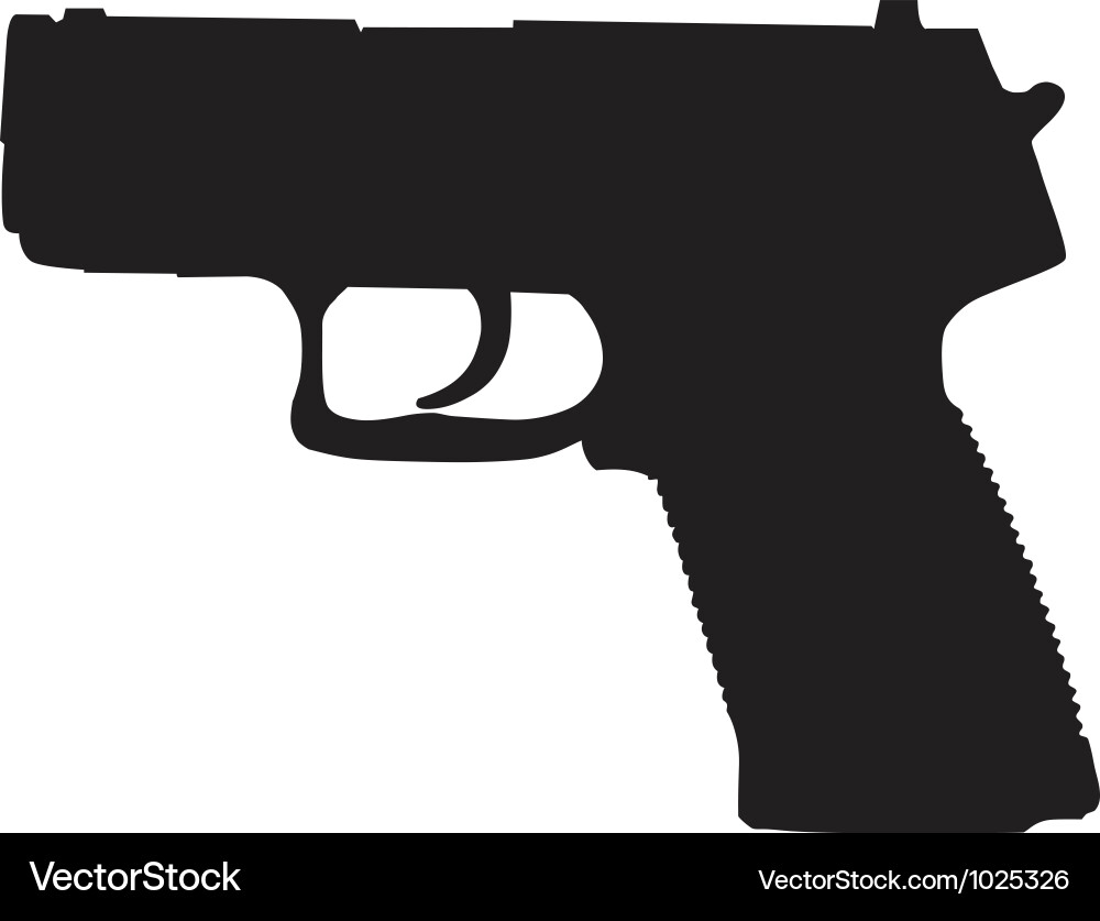 Short Gun Firearm Vector Images (over 240)