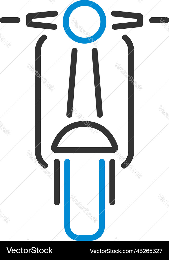 Scooter icon Royalty Free Vector Image - VectorStock