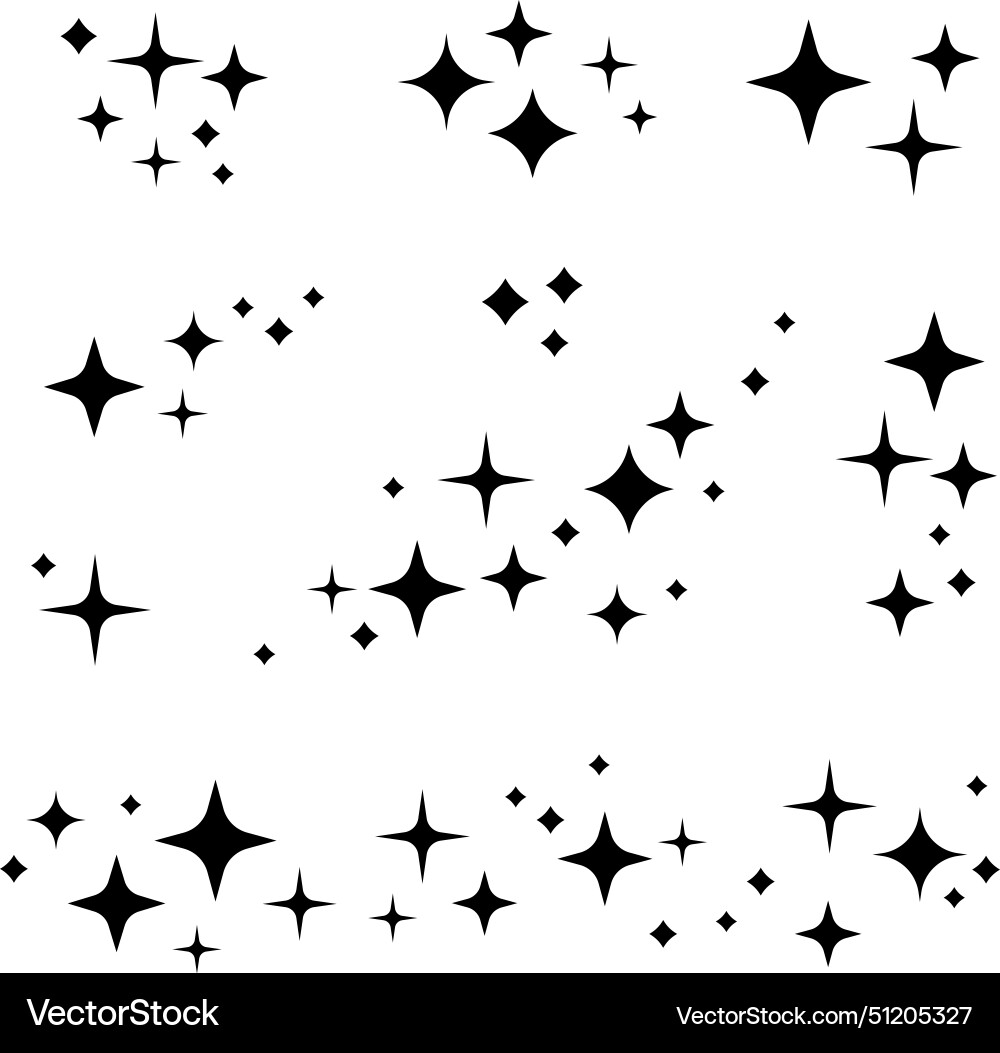 Sparkles collection holiday and celebration Vector Image