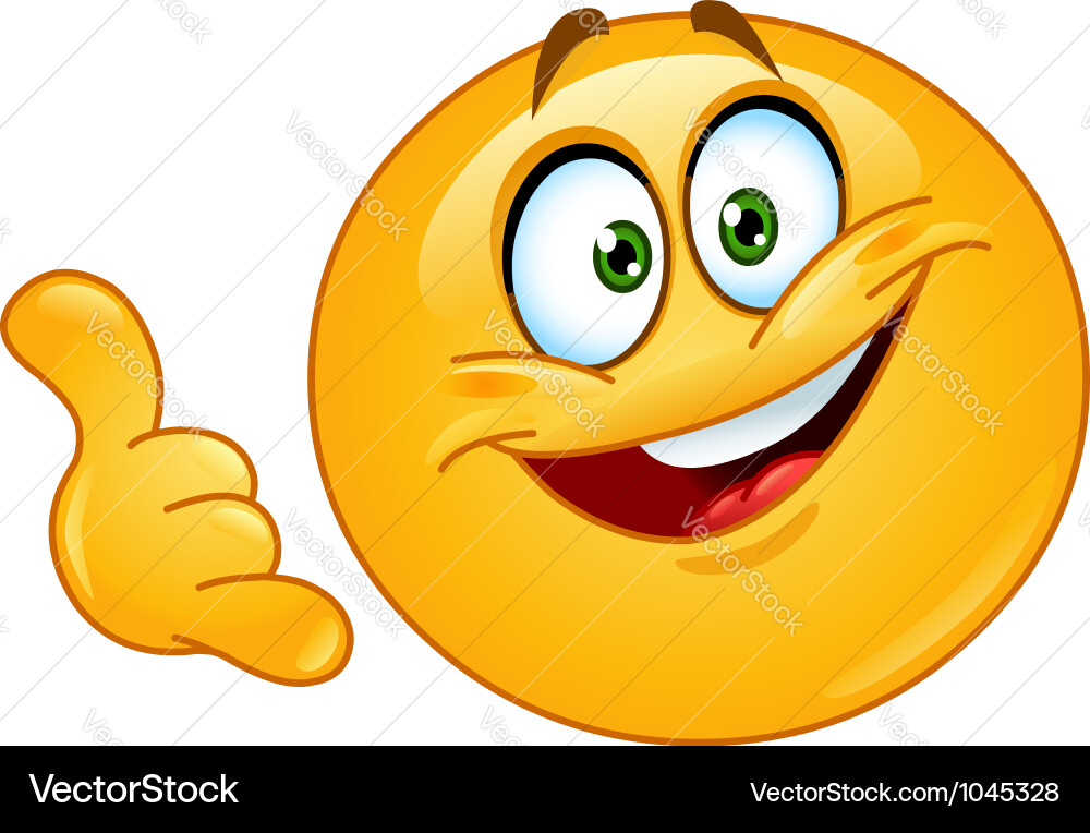 Call me emoticon Royalty Free Vector Image - VectorStock