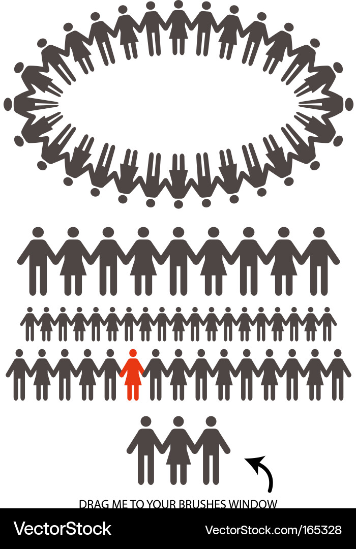 Community group Royalty Free Vector Image - VectorStock