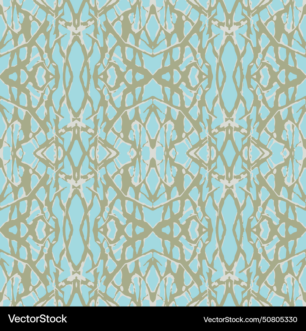 Blue beige pattern seamless texture Royalty Free Vector