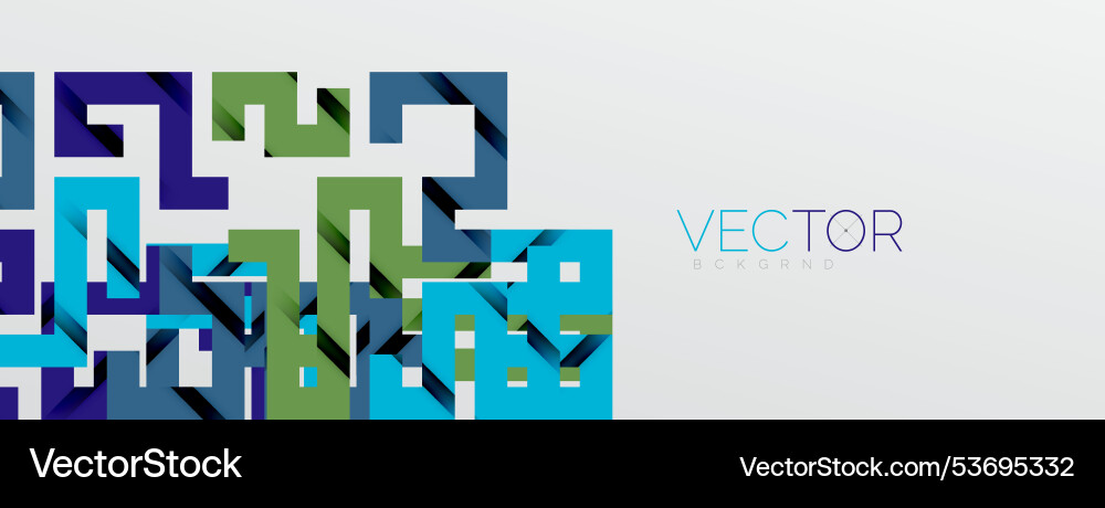 Color bend lines with shadow texture effect Vector Image