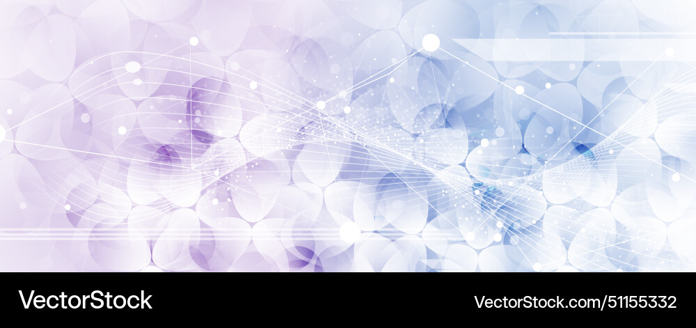 Technology innovation background idea of global Vector Image