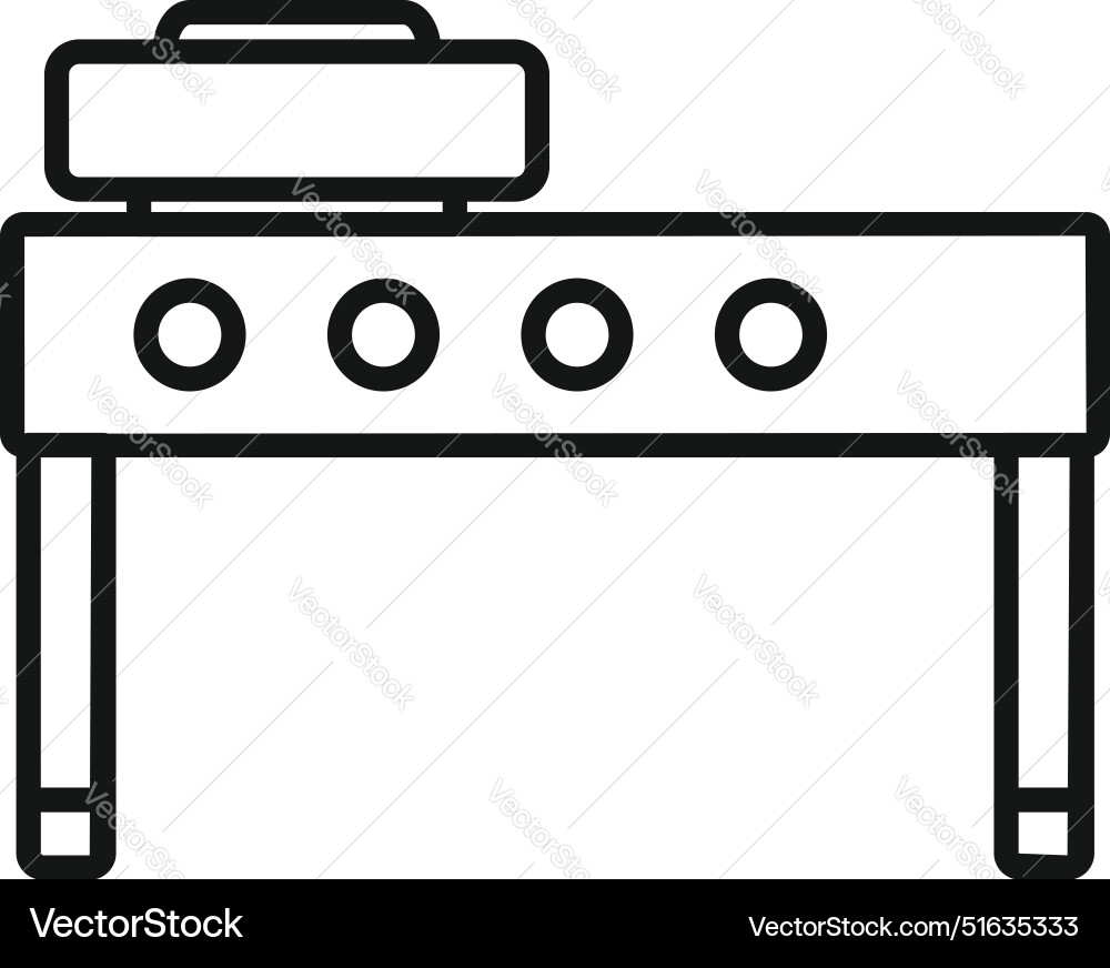 Conveyor belt system transporting product Vector Image