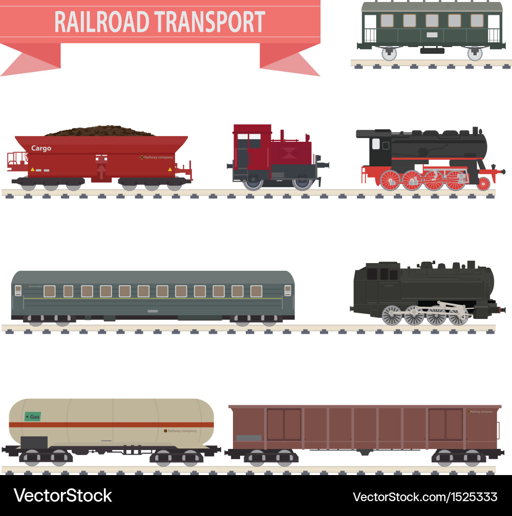 Trains Royalty Free Vector Image - VectorStock