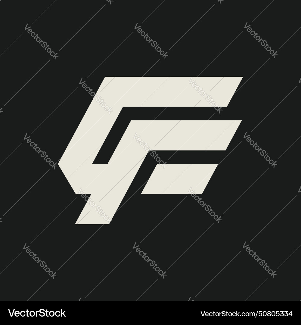 Letter logo design Royalty Free Vector Image - VectorStock