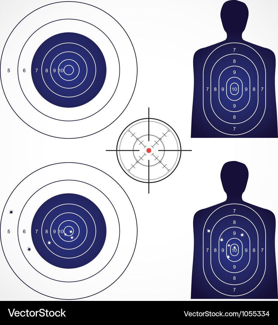 Targets Royalty Free Vector Image - VectorStock
