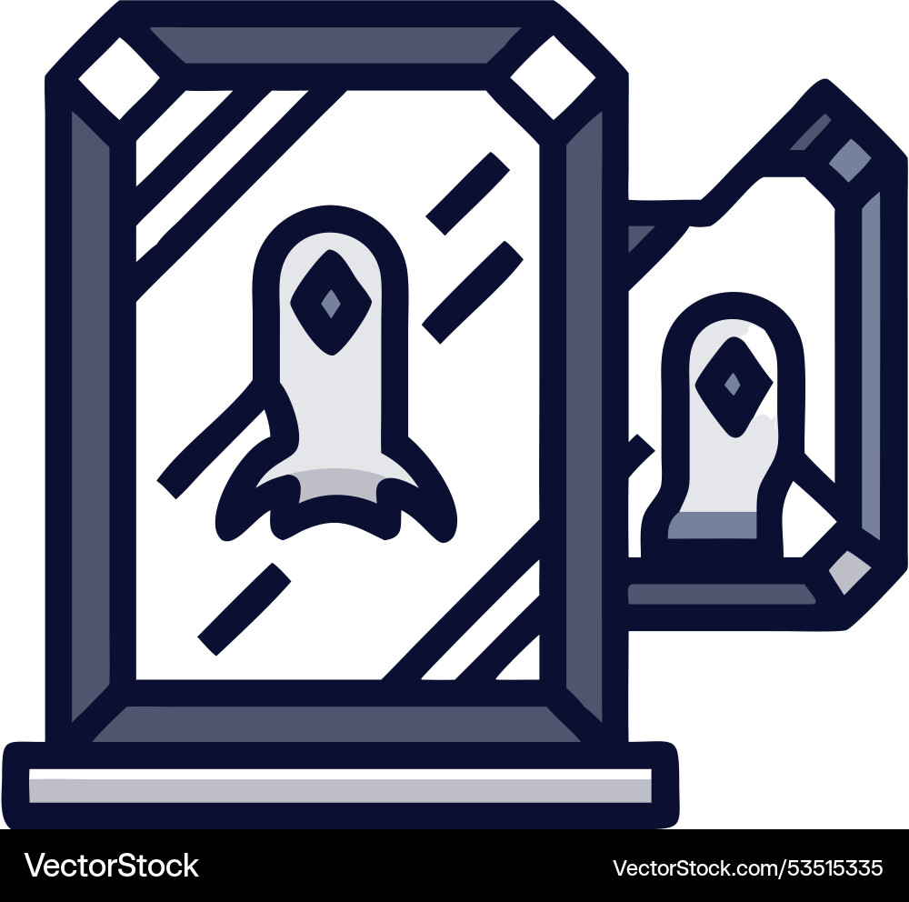 Enchanting and spooky a captivating logo design Vector Image