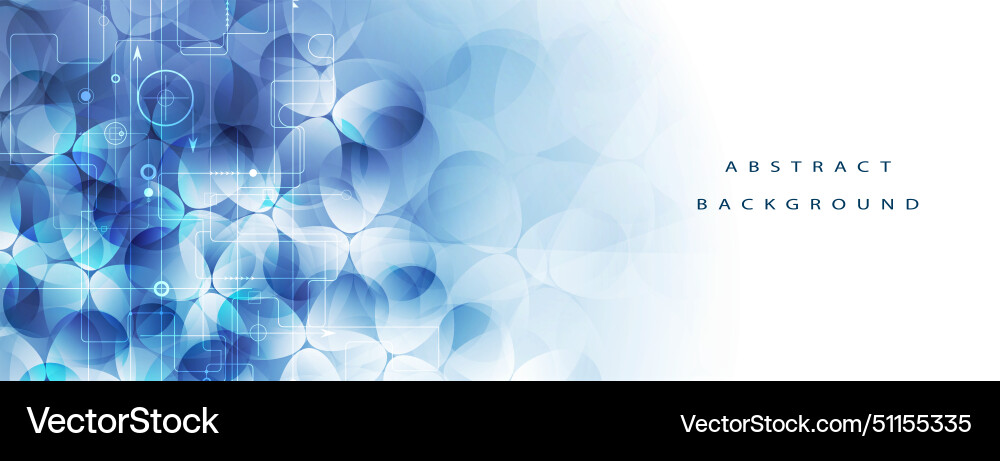 Technology innovation background idea of global Vector Image