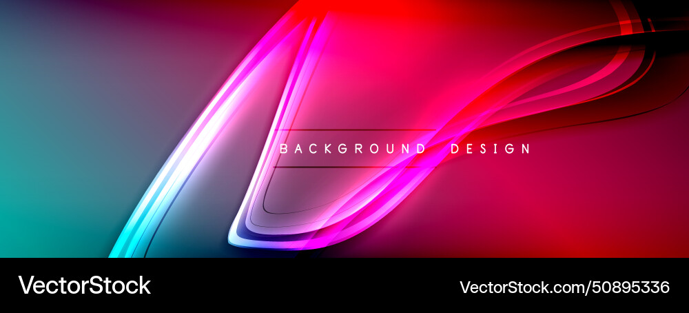 Abstract background - liquid transparent Vector Image