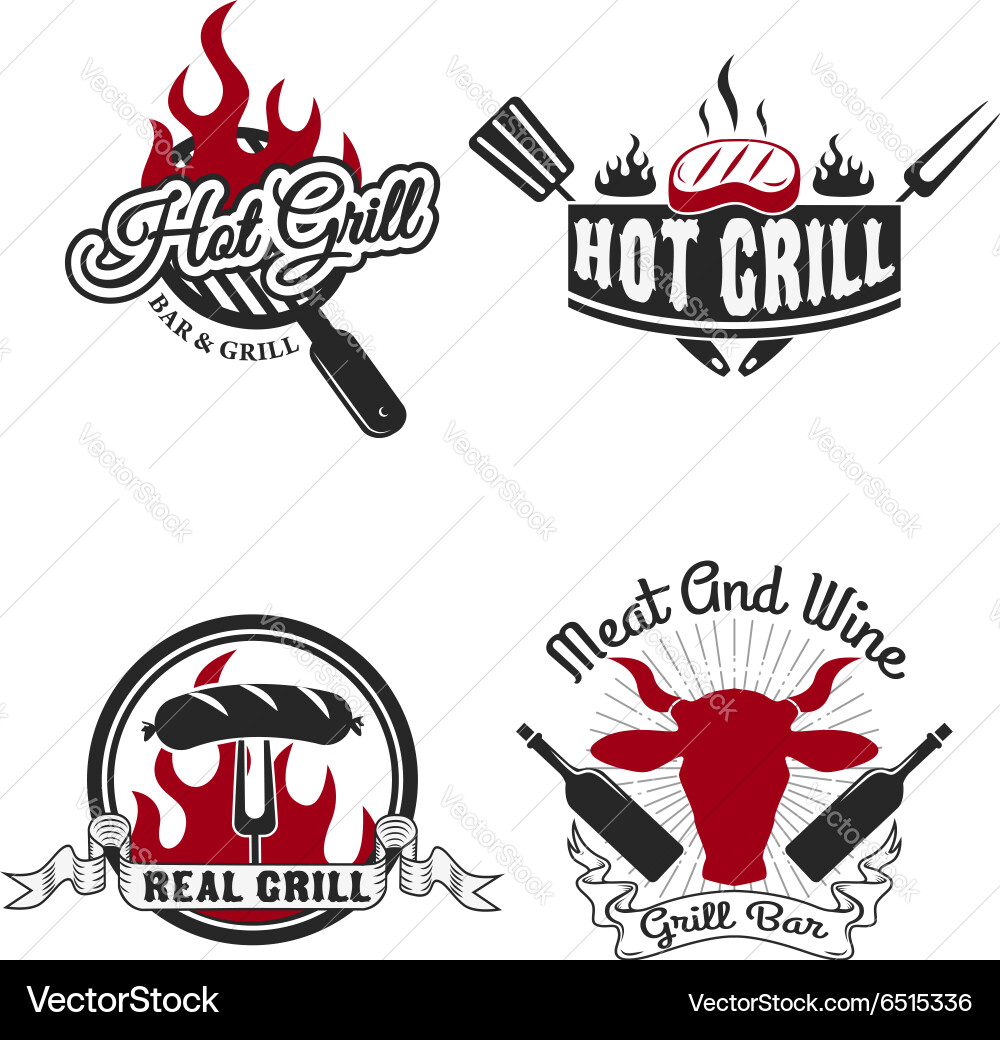 Grill 2 Royalty Free Vector Image - VectorStock