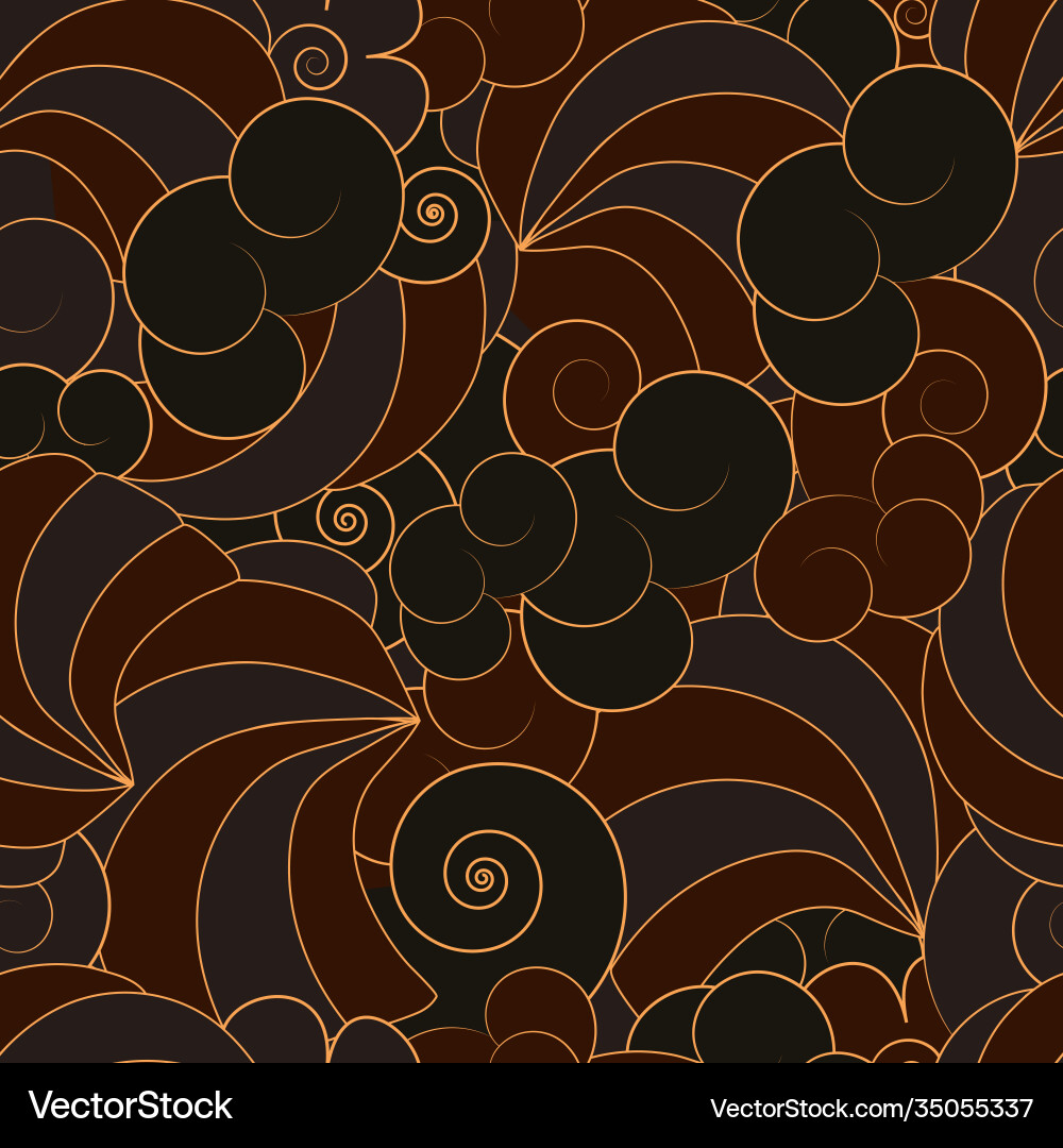 Japanese Swirl Pattern - Vintage Royalty Free Vector Image
