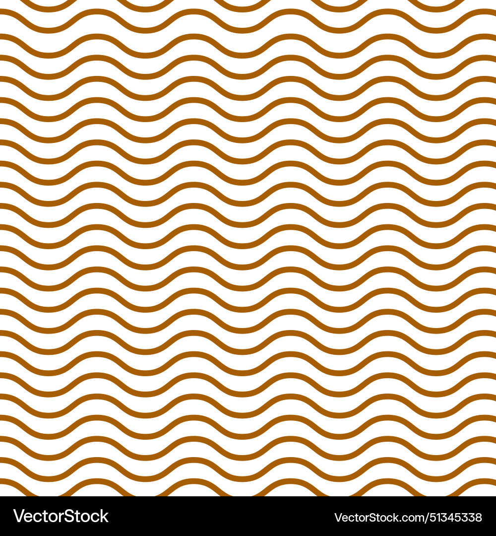 Brown waves seamless pattern design Royalty Free Vector