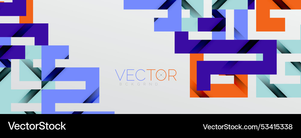 Color bend lines with shadow texture effect Vector Image