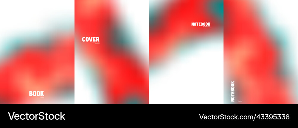 Set of cover templates Royalty Free Vector Image