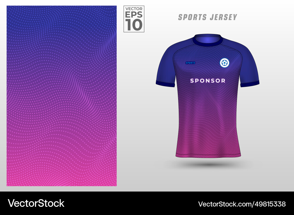 Sport soccer jersey design template Royalty Free Vector