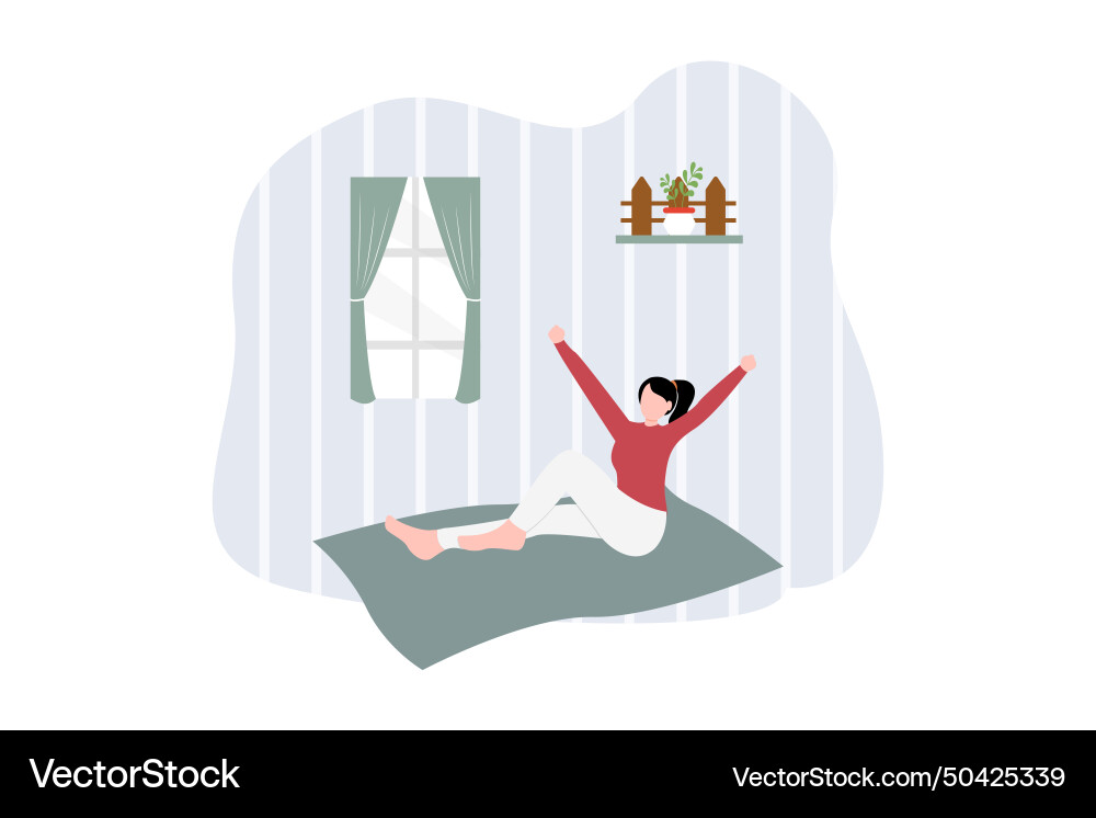 Weekend flat Royalty Free Vector Image - VectorStock