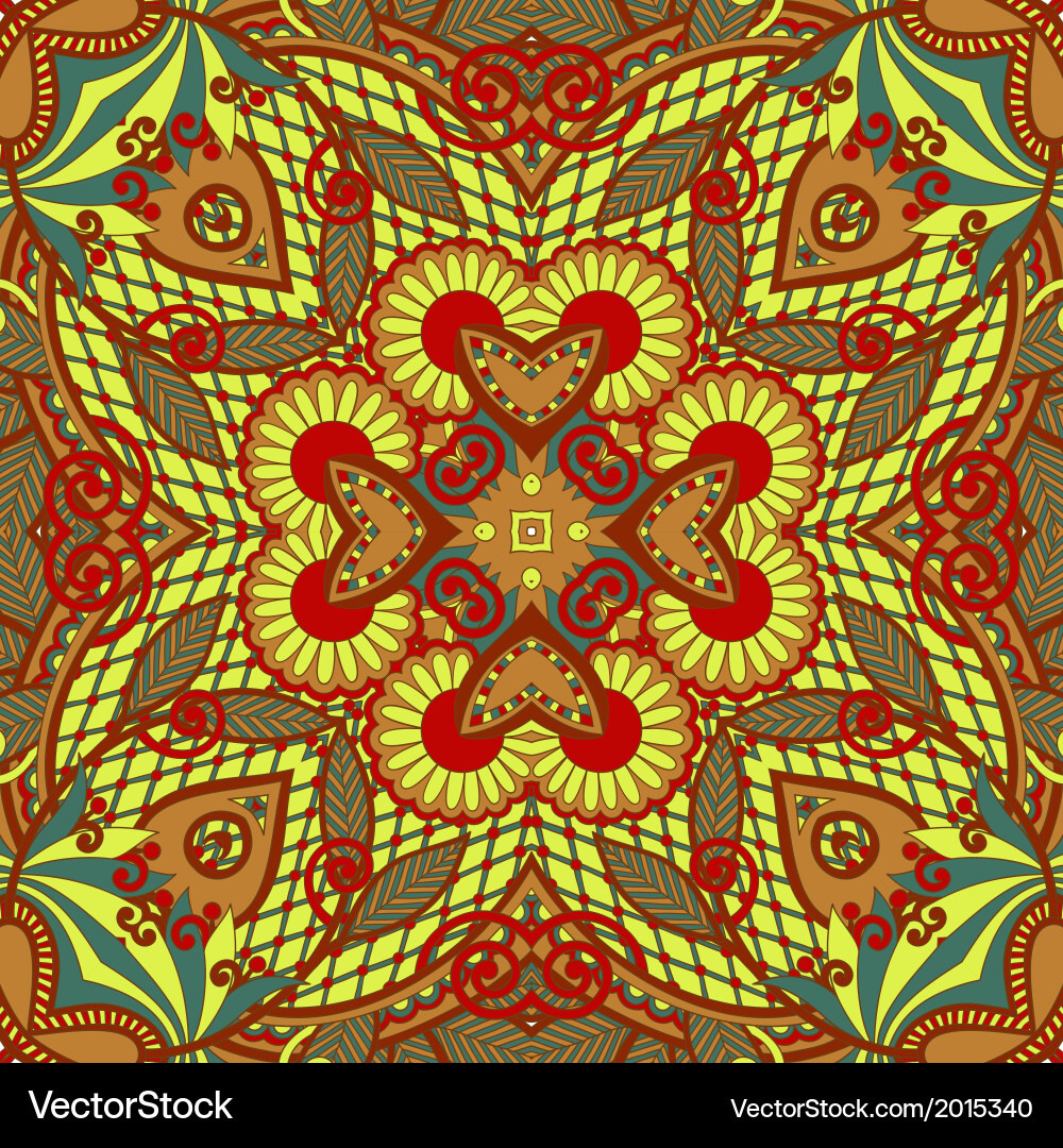 Hand zeichnen original retro paisley nahtlose Muster