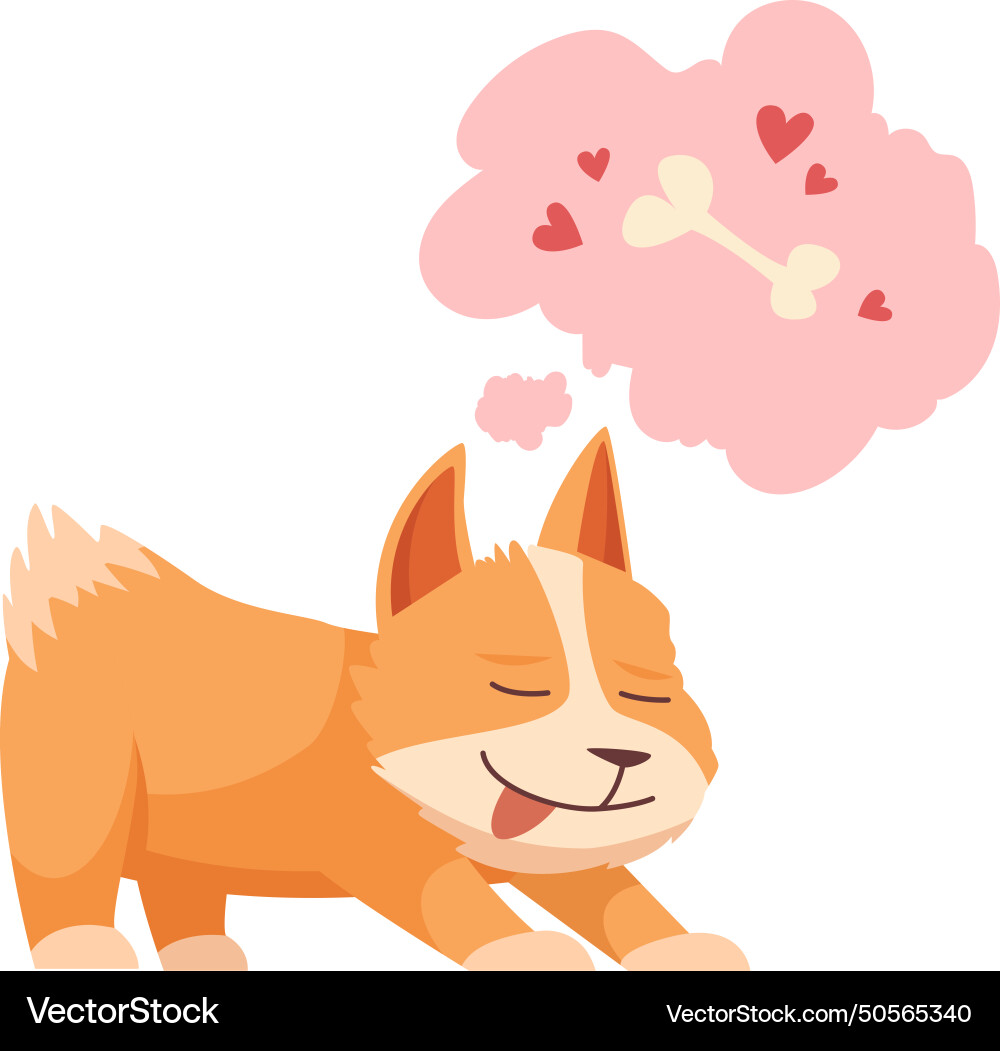Puppy cartoon Royalty Free Vector Image - VectorStock