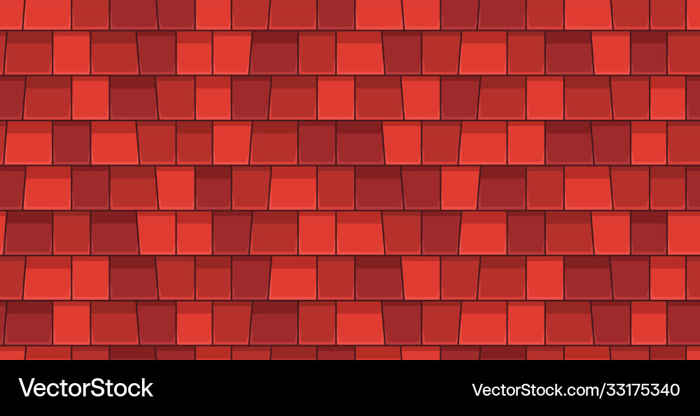 Shingles roof Royalty Free Vector Image - VectorStock