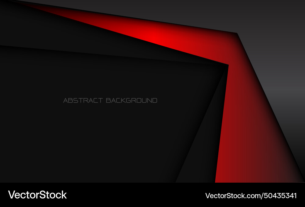 Abstract red arrow direction grey metallic black Vector Image Abstract red arrow direction grey metallic black Vector Image