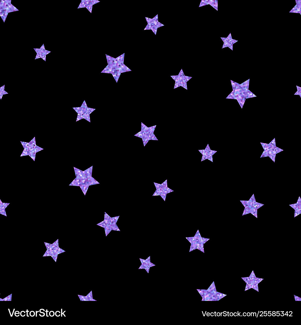 Ultraviolet Starscape Royalty Free Vector Image