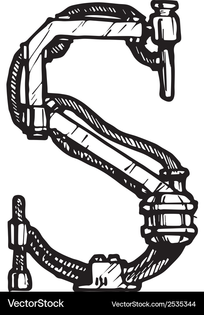 Letter s Royalty Free Vector Image - VectorStock