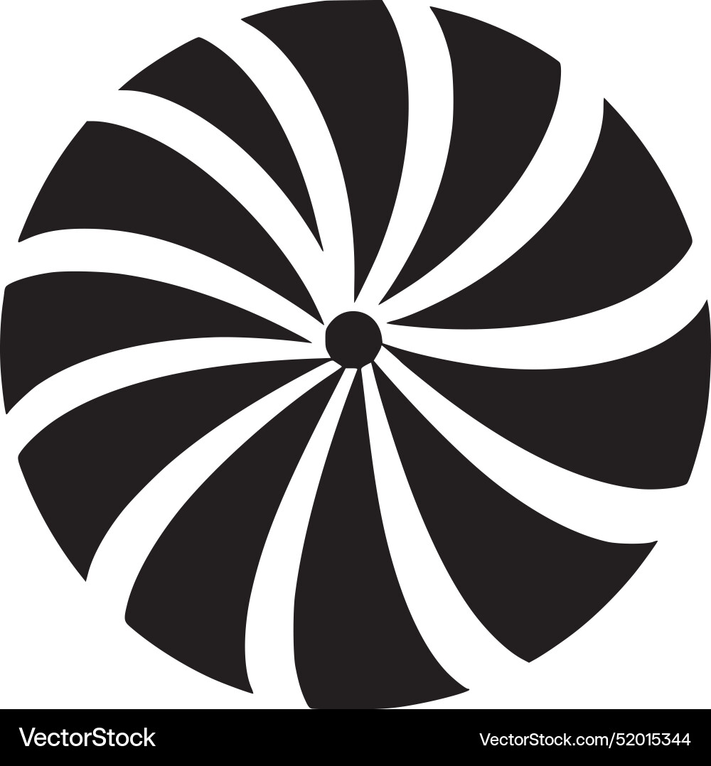 Wind spinner - high quality logo ideal Royalty Free Vector
