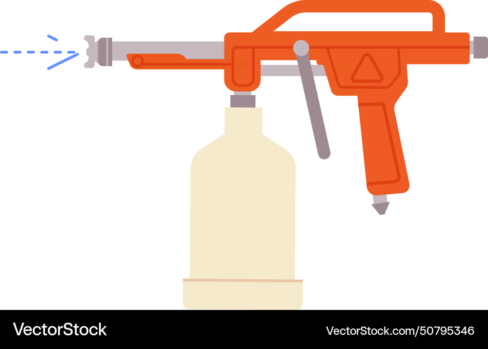 Auto sprayer color icon industrial painter Vector Image