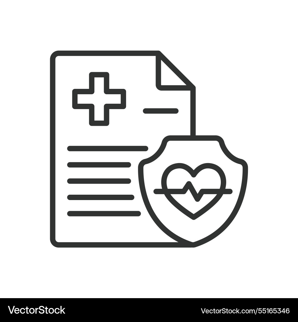 Insurance Protection Icon Royalty Free Vector Image
