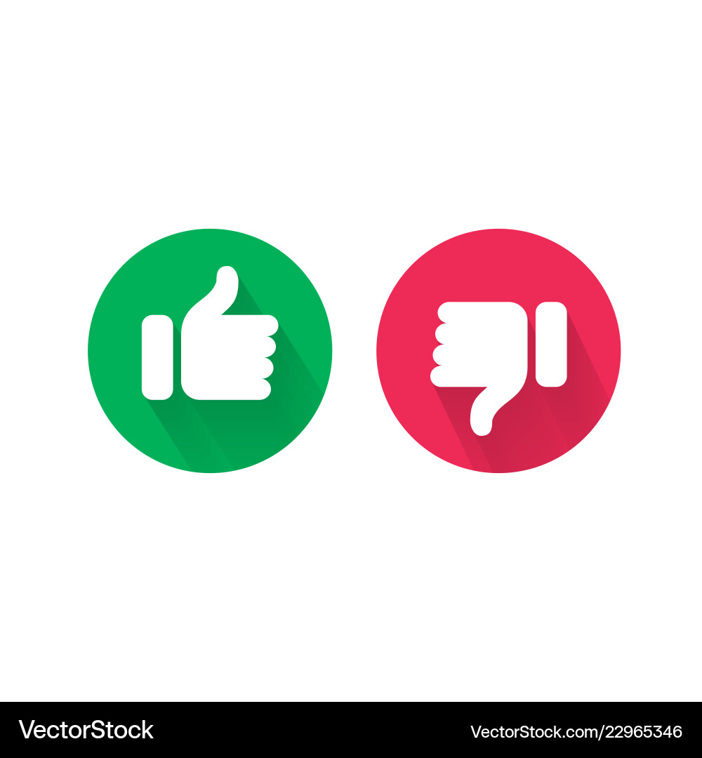 Like Dislike Vector Images (over 6,500)